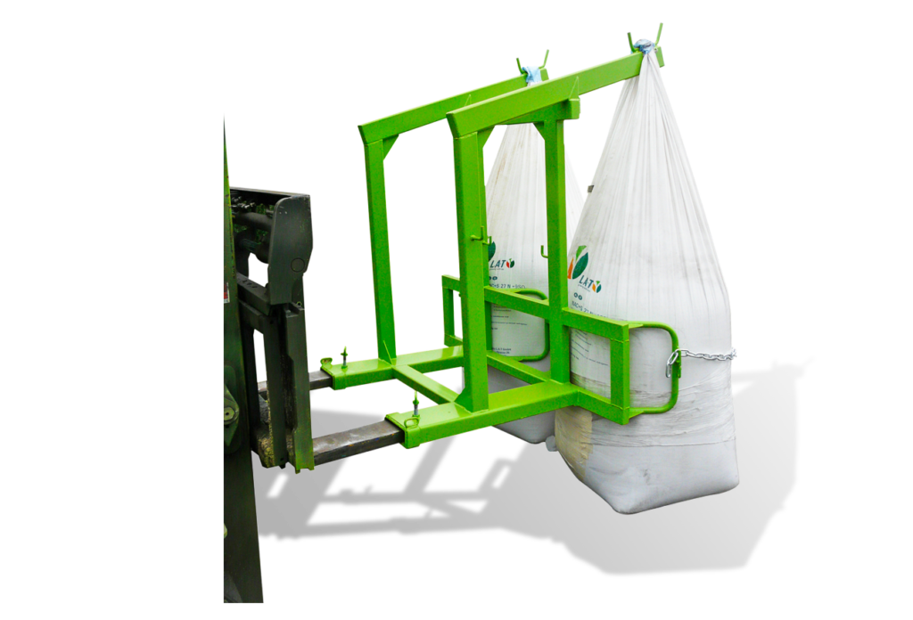 Big-bag loader upper grip load 2t on 2 hooks - Goubard